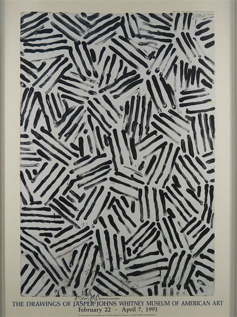 Lot Jasper Johns American 1930 Exhibition Poster For The