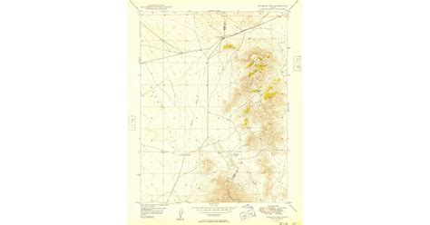 1949 Map Of Fivemile Pass Tooele County Ut — High Res Pastmaps