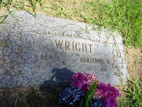 Adrienne H Wright 1937 2018 Find A Grave Memorial