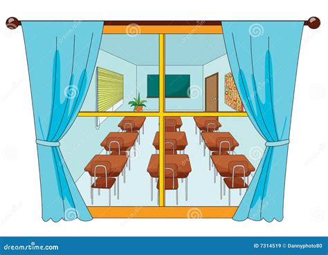 Classroom Window Stock Illustrations 2252 Classroom Window Stock