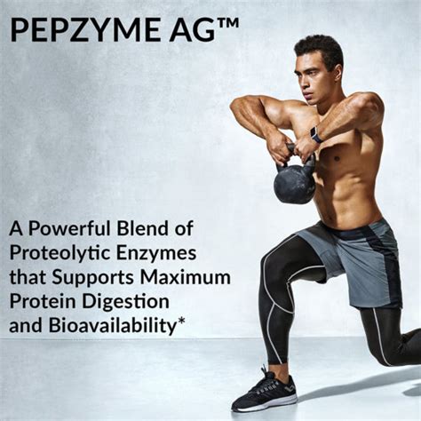 Pepzyme Ag Natural Supplements Muscle Recovery And Protease Blends