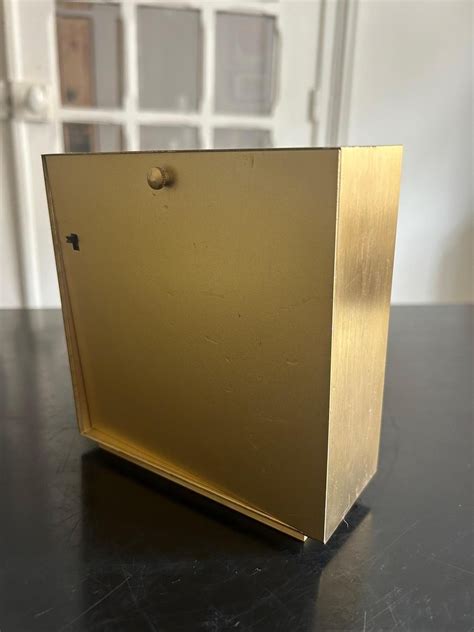 Brass Pendulum Clock 1970s For Sale At Pamono