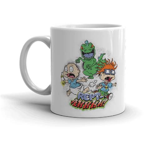 Rugrats ¡rept Ahhhh Taza Blanca Paramount Shop