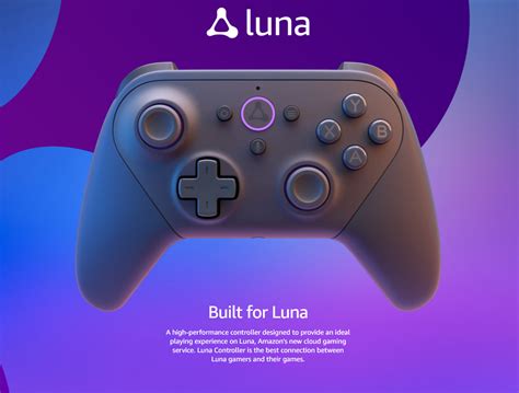 Official Luna Wireless Controller Cloud Gaming Amazon