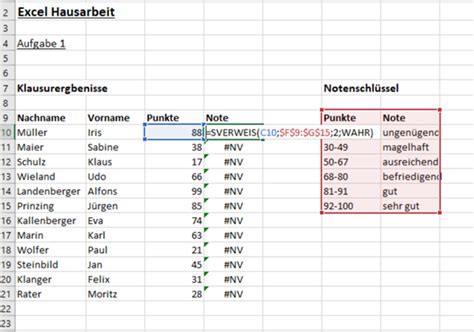 Excel Sverweis Mit Spanne Mit Bindestrich Computer Microsoft Excel