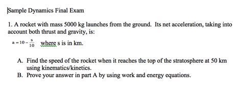 Solved A Rocket With Mass 5000 Kg Launches From The Ground