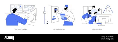 Security Technologies Abstract Concept Vector Illustrations Stock Vector Image And Art Alamy