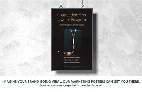 Loyalty Program Launch Poster Template In Pdf Word Illustrator Publisher Download