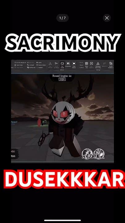 Sacrimony Dusekkar Showcase Roblox Forsaken Peak Forsaken Roblox