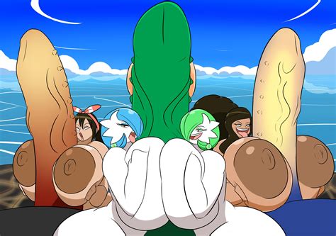 Rule 34 Ahe Gao Areola Bandana Big Breasts Big Penis Breast Play