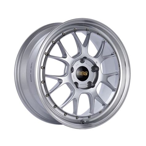 Bbs Lm R Wheel 20x10 5x120 18mm Diamond Silver Diamond Cut Rim