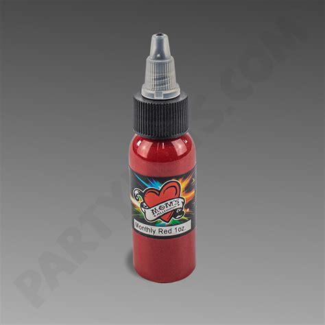 Moms Ink 1oz Monthly Red