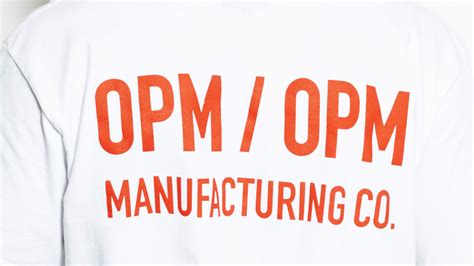 Opmopm Manufacturing Co