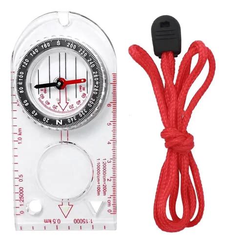 Outdoor Compass With Magnifying Glass Scale Hanging Rope Mercadolibre