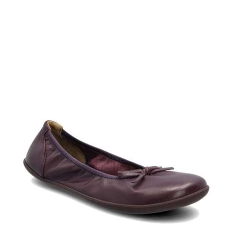 Groundies Womens Ruby 2 0 Dark Plum Elegant Ballet Shoes