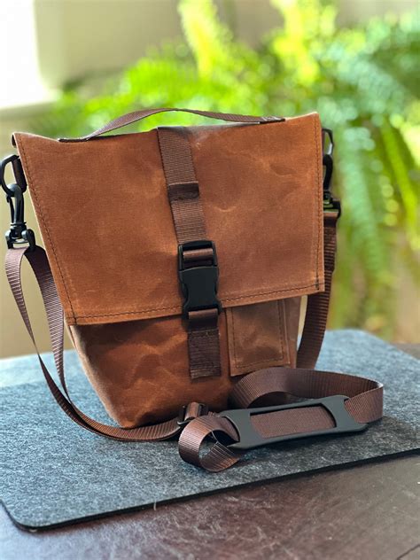 Waxed Canvas Foraging Bag Etsy