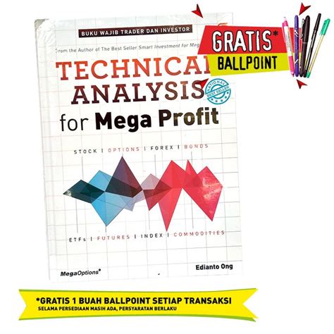 Jual Buku Technical Analysis For Mega Profit Edianto Ong Original
