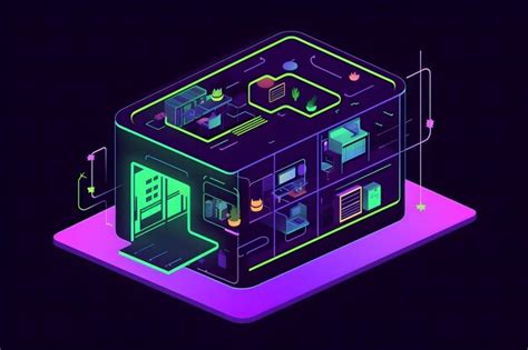 Premium Photo Development Architecture Computer Systems Of Smart Building Design Modern