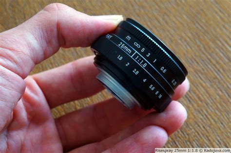 Risespray 25mm 118 супер бюджетний ширококутний обєктив Радожива
