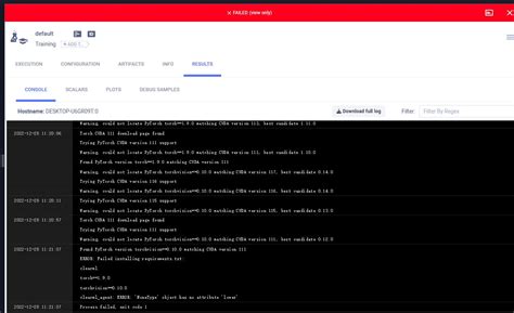 Clearml Agent Pip Requirments Failed · Issue 135 · Clearmlclearml Agent · Github