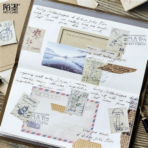 Mocard Forest Post Mini Paper Seal Sticker Decora Grandado