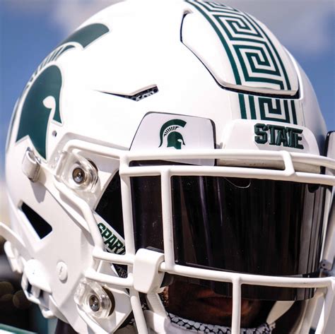 Michigan State Helmet History