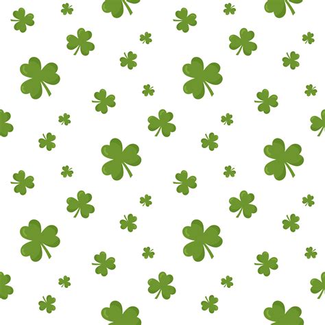 Pattern With Clover 18848888 Vector Art At Vecteezy