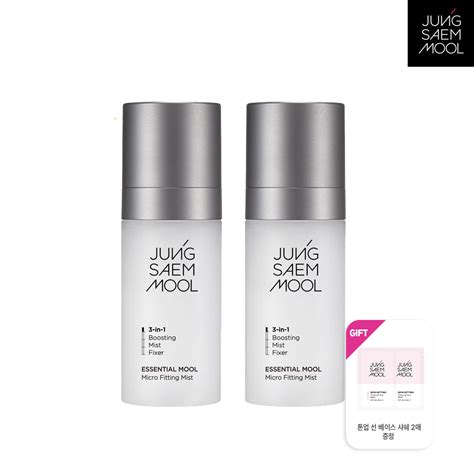 정샘물 사은품 정샘물 품절대란 화잘먹 치트키 픽싱 미스트 듀오 55ml2