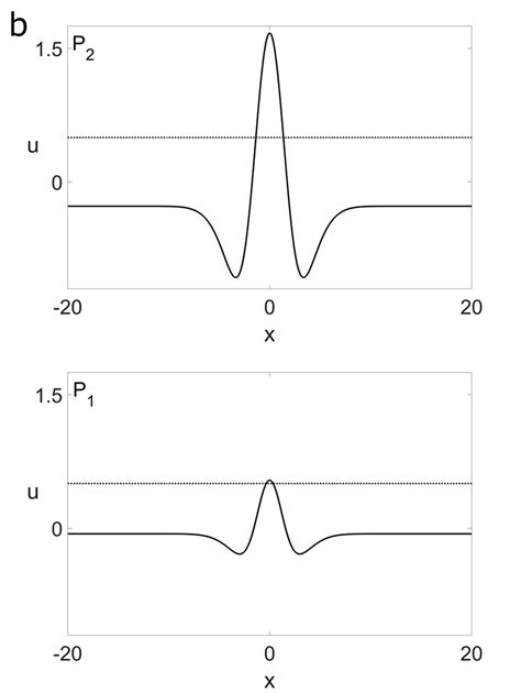 A Bifurcation Curve Showing One Bump Solutions Of 75 With A