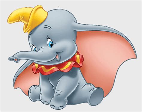Dumbo With Yellow Hat Cartoon Dumbo Dumbo Character Yellow Hat