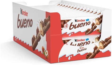 Kinder Bueno Case 43 G X 30 Bars Chocolate Bueno Amazonca