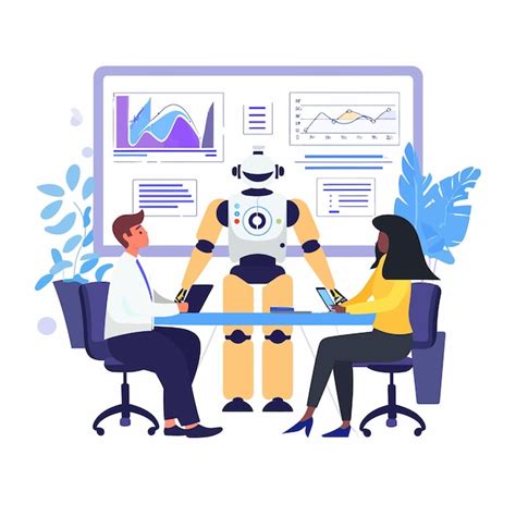 Artificial Intelligence Robot Premium Ai Generated Vector