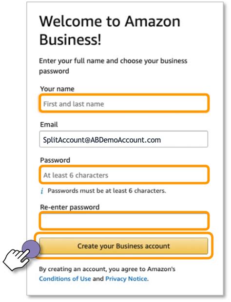Amazon Business User Registration Guide Supply Chain Management