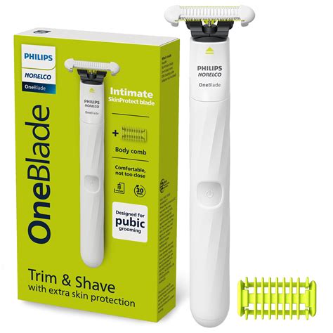 Philips Norelco Oneblade Qp192470 Peluquera Y Recortadora De Cuerpo íntimo Y Púbico Y