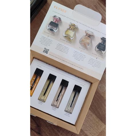 Kit Presente Elysee O Boticario Miniaturas De 4ml Shopee Brasil