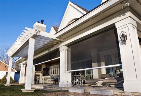Retractable Exterior Screens And Awnings Exterior Comfort Solutions