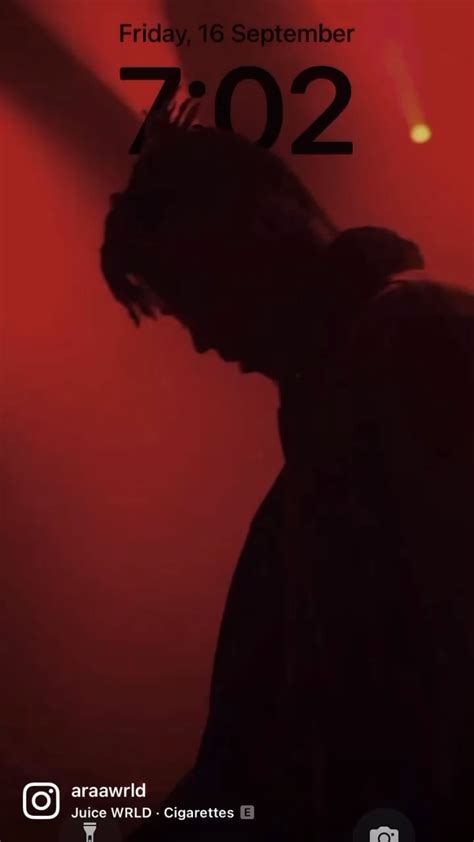 pov a juice wrld fan updates to ios 16 r juicewrld