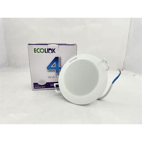 Putih Ecolink Downlight Led 4w Cool White Ecolink Ceiling Lamp 4w Putih Ecolink Downlight Led 4w Cool White Ecolink Ceiling Lamp 4w