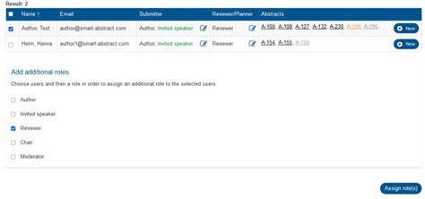 Assign User Roles