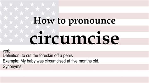 How To Pronounce Circumcise Meaning Youtube