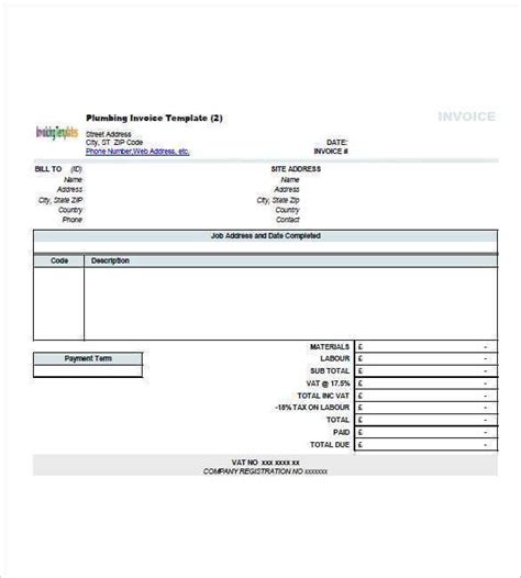 1099 Contractor Invoice Template