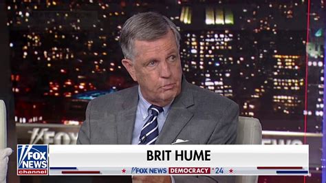 Major News Brit Hume Reveals Hes Leaving Fox News “i Wont Tolerate