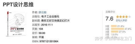 10本 powerpoint（ppt）设计与制作书籍推荐 知乎