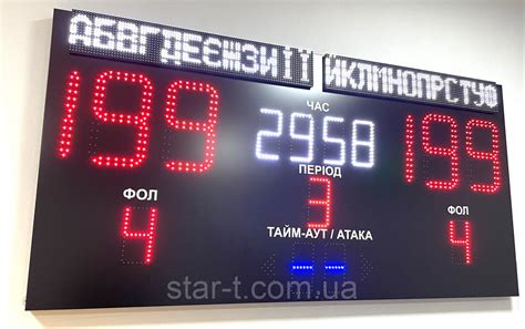 Купить ️ Спортивное табло для баскетбола с отображением счета игры ...