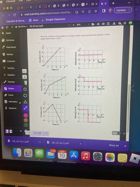 How Do The Numbers On A Velocity Vs Time Graph Correlate Is It Just