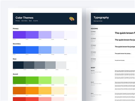 Typefaces And Colors For Ecommerce Web Designs Design System By Iroshan De Zilva On Dribbble