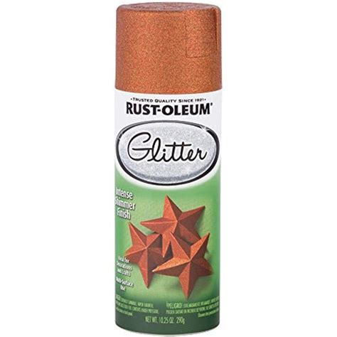 Rust Oleum Ro Speciality Glitter Harvest Orange Spray Paint