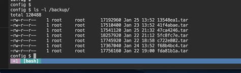 shell command backup not found configuration home assistant community