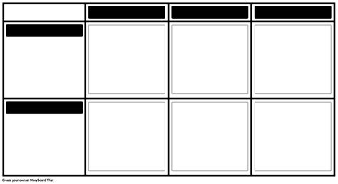 Storyboard That Grid Layout For Visual Organization