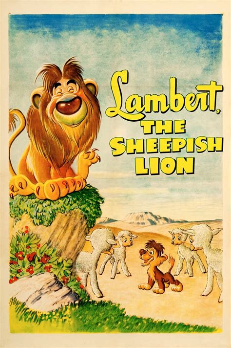 Lambert The Sheepish Lion 1952 Posters — The Movie Database Tmdb